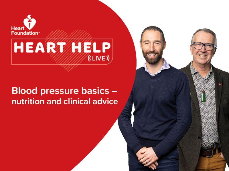 Heart Help Live Sessions - Heart Foundation